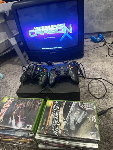 Original Xbox Console Bundle w/ 16 Games 2 Controllers | eBay