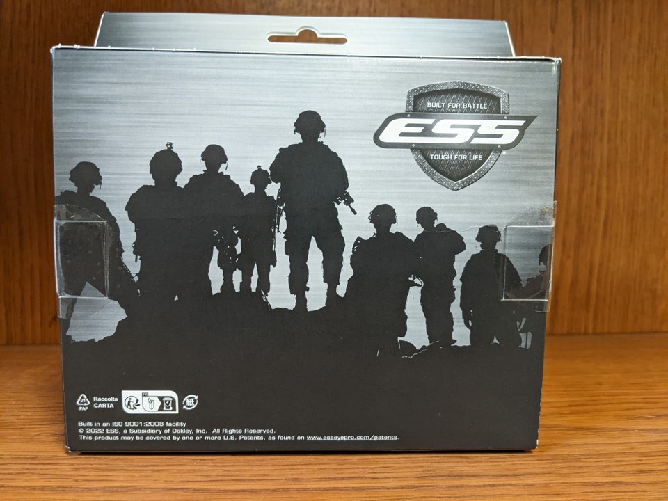 APEL ESS Crossbow Glasses Anti-Fog Eyeshield Universal Fit Clear ...