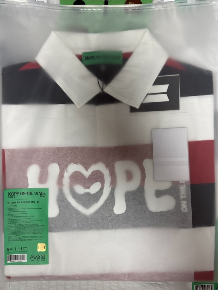 BTS J-Hope Hope On The Stage Goyang Final Merch OFFICIAL TOUR MERCH MD ...