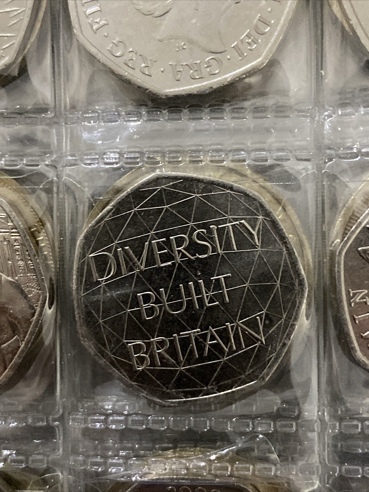 'Diversity Built Britain' very rare 50p coin | eBay UK
