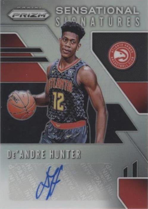 2019-20 Panini Prizm - Sensational Signatures De'Andre Hunter #SS-DAH ...