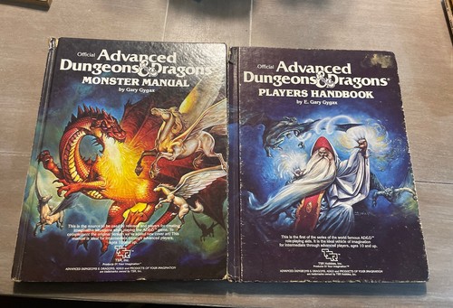 Official Advanced Dungeons & Dragons Players Handbook 4th & 6th Edition ...