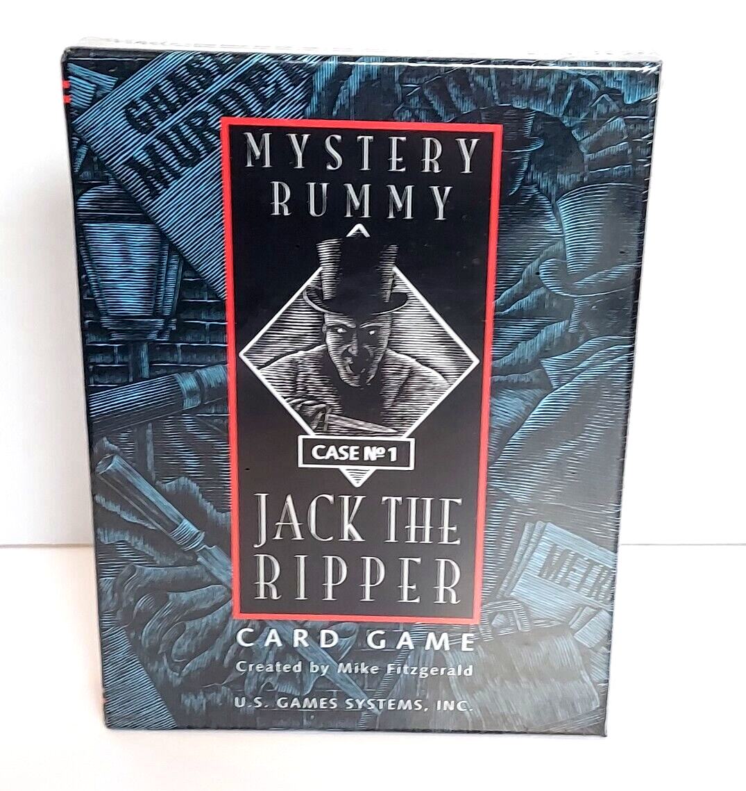 New Sealed U.S. Game Systems Card game Mystery Rummy Case #1 - Jack the ...