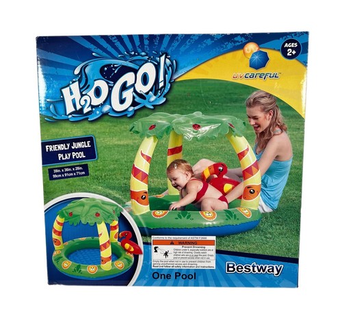 Bestway H2O GO! Friendly Jungle Play Pool Ages 2+ Inflatable NIBSealed ...