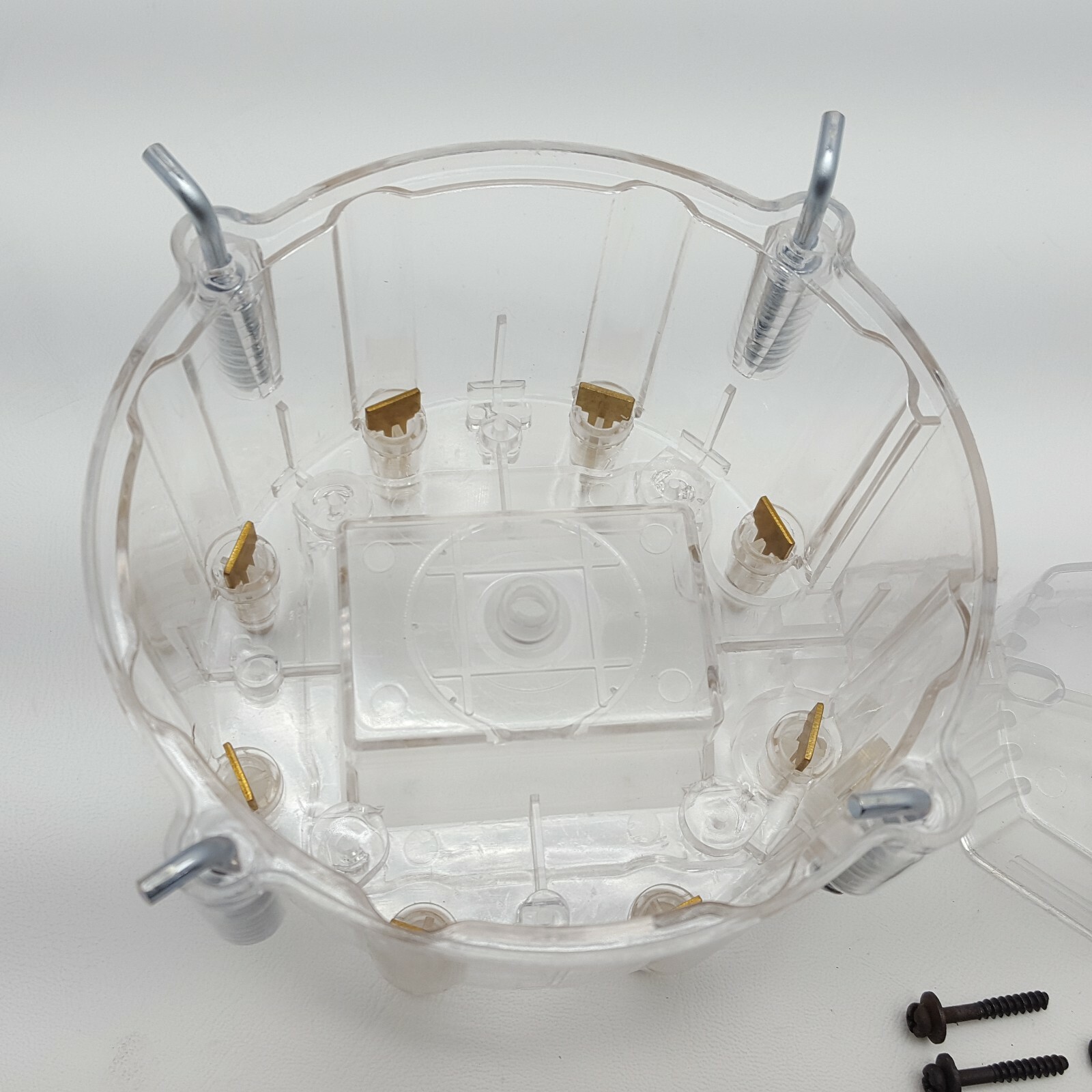 Chevy GM Clear HEI Large Distributor Cap Rotor Kit SBC BBC 305 327 350 ...