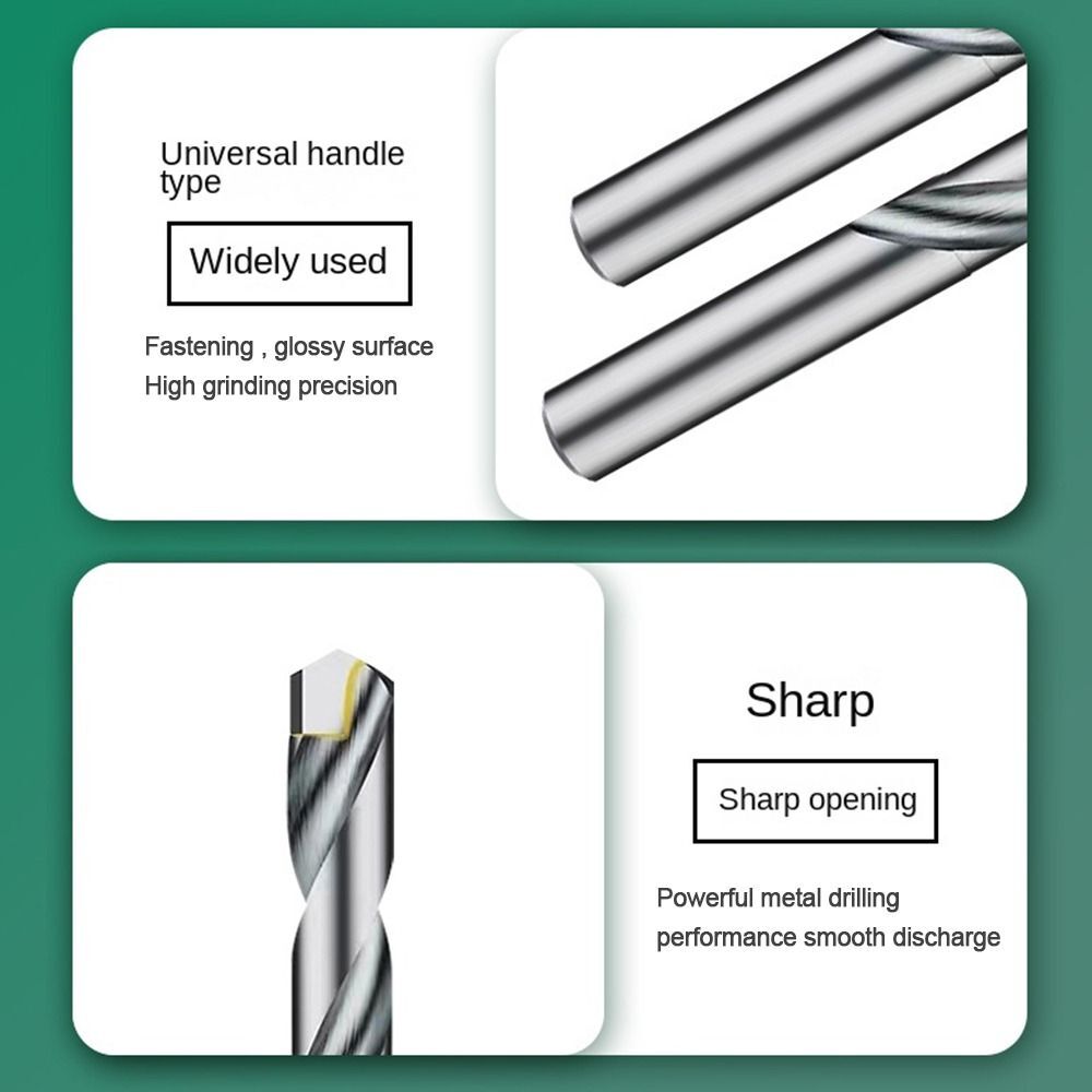 Cemented Carbide Metalworking Bit Tungsten Twist Drill Bit Stainless ...