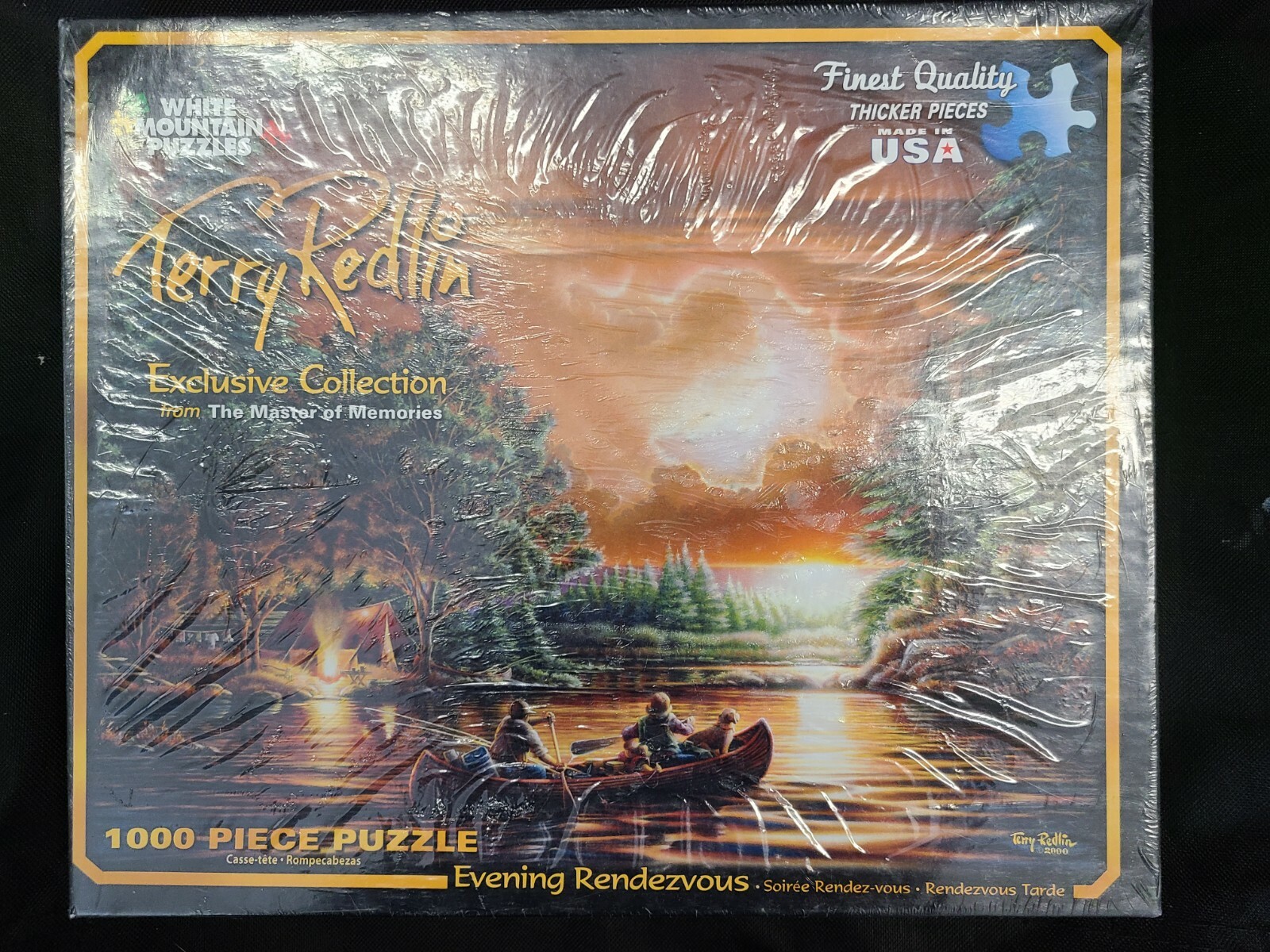 Terry Redlin Evening Rendezvous Exclusive Collection 1000 Piece Puzzle ...