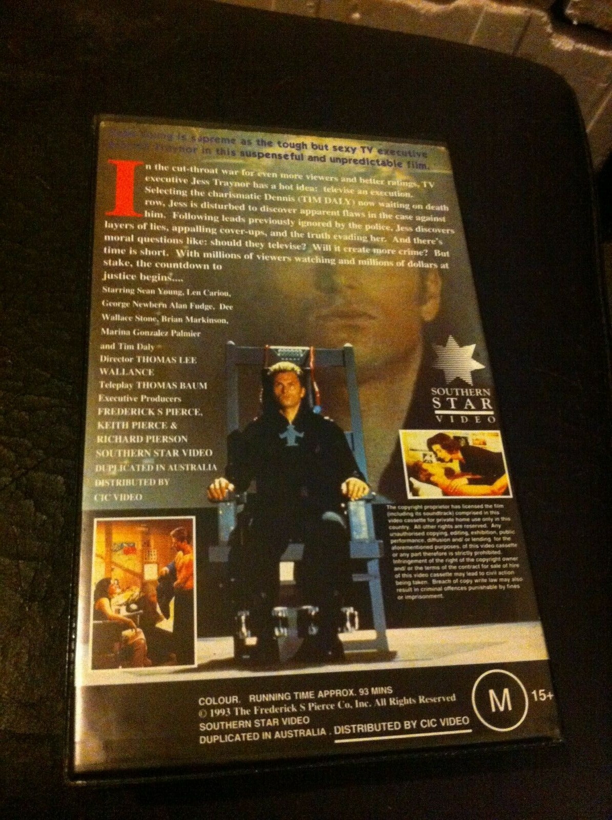 Witness to the Execution VHS ex-rental Southern Star Video Sean Young ...