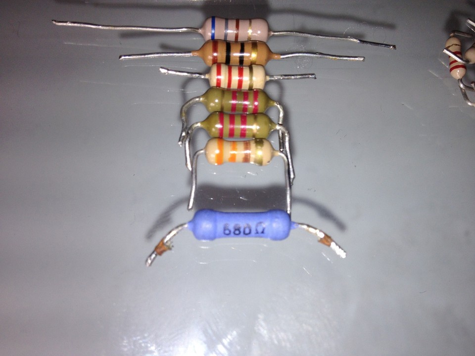 Mixed Value (Pre-Trimmed) Resistors (73 pack) | eBay