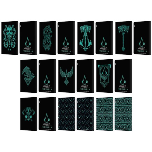ASSASSIN'S CREED VALHALLA SYMBOLS AND PATTERNS LEATHER CASE HUAWEI ...