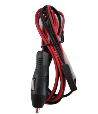 Workman CB3AP 3 Pin 6' 16 Gauge CB Radio Power Cord with Cigarette Plug ...