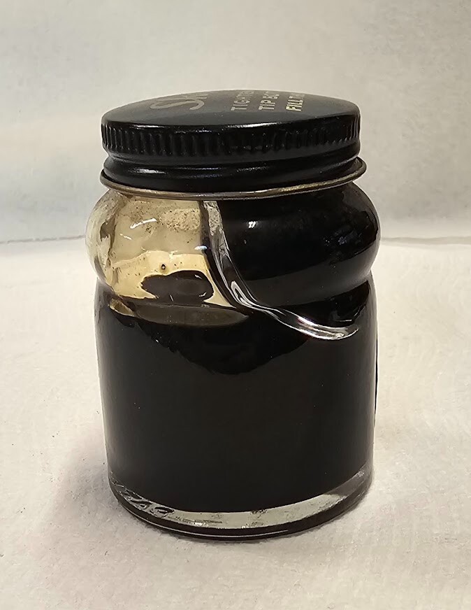 WWII Era Skrip Victory Mail Black Ink Refill Bottle by Sheaffer's | eBay