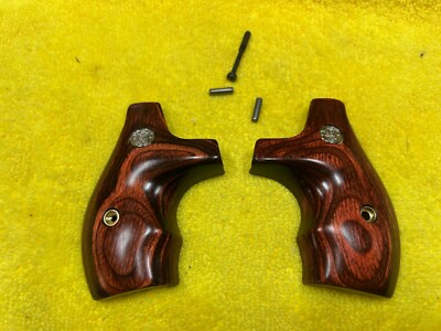 Smith & Wesson Rosewood J Frame Round Butt Smooth Boot Grips / S&W ...