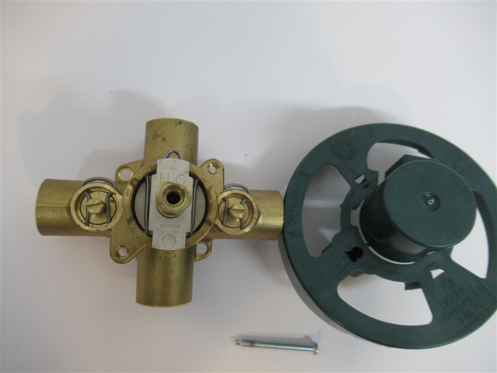 Moen 62390, 1/2", IPS Posi-Temp Pressure Balancing Rough-In Valve (with ...