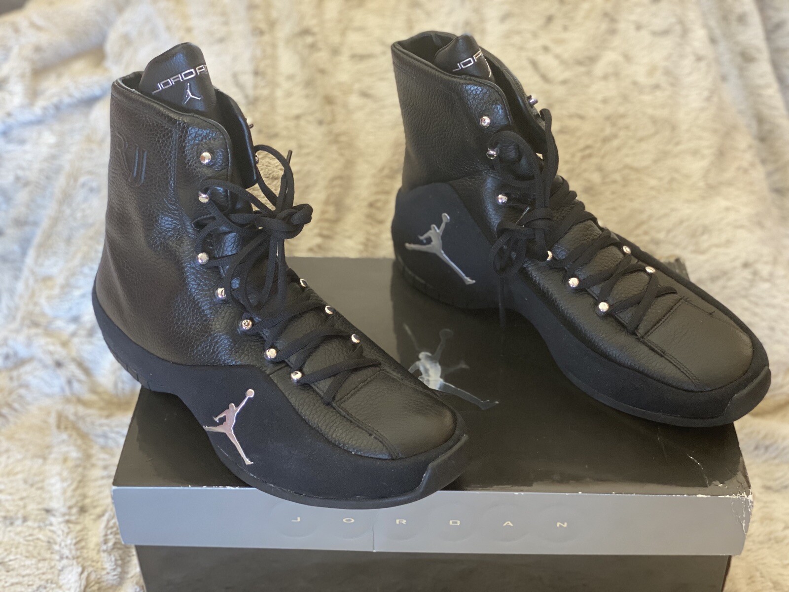 JORDAN BOXER NIKE ROY JONES JR. BOXING BOOT BLK SZ12 NWB SUPER RARE | eBay