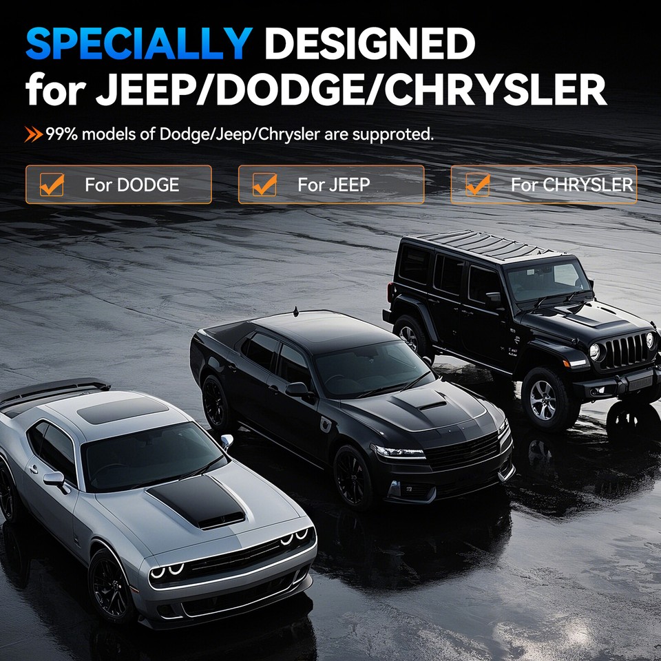 XTOOL IP500 For Chrysler/Dodge/Jeep Bidirectional OBD2 Scanner ...