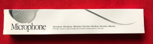 NOS VINTAGE 1990 APPLE MAC MICROPHONE SEALED 699-5103-A | eBay