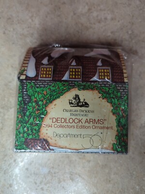 Dept 56 Charles Dickens Heritage Deadlock Arms Collectors Edition ...