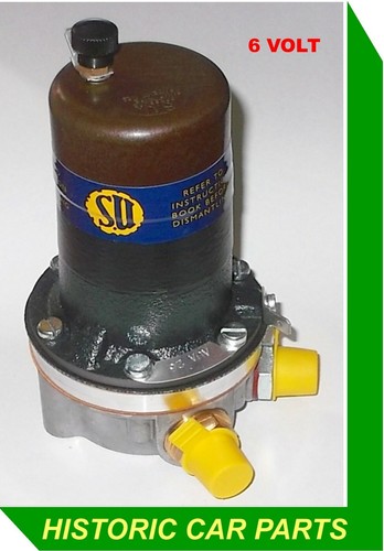 6v REPLACEMENT FUEL PUMP Electric DUAL POLARITY for 6 VOLT AUSTIN CARS ...