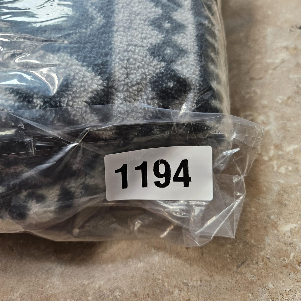 VTG LL Bean Fleece Pullover Women M Gray Fair Isle Nordic 90s Indie ...