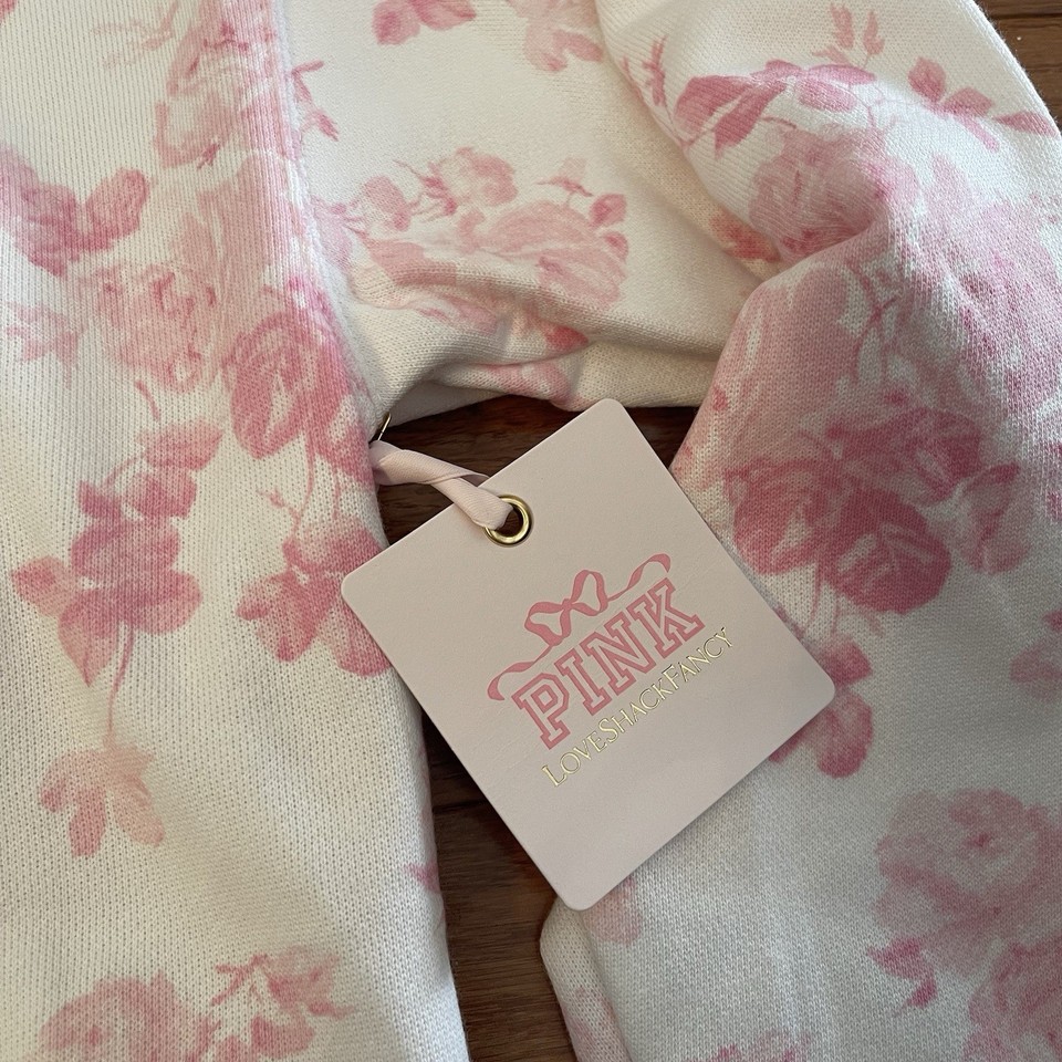 Victoria’s Secret PINK x LOVE SHACK FANCY Floral Bling Dog Bow ...