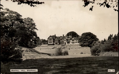 Bramall Hall Bramhall vintage postcard s889 | eBay