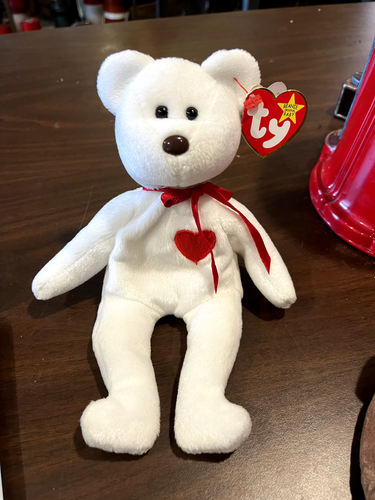 Ty 4058 Valentino Bear Beanie Baby 1993/1994 *RARE ERRORS* | eBay