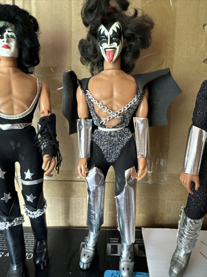 KISS MEGO 12” Original Dolls Figures 1977 Vintage Rare Complete Set | eBay