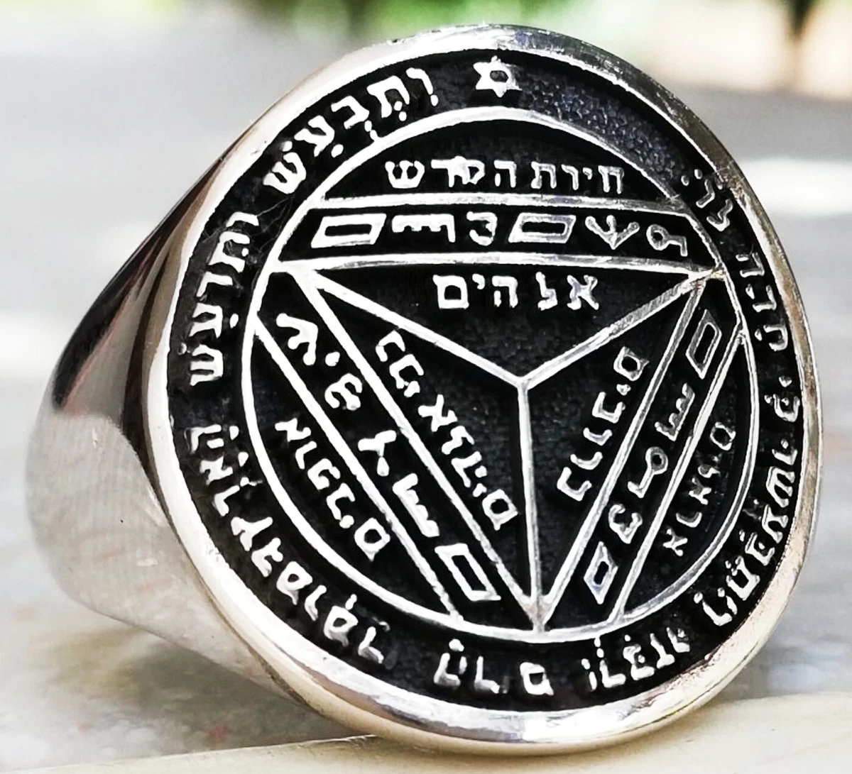 Pentacles Handmade Sterling Silver