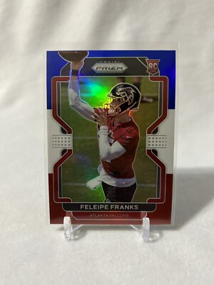 2021 Panini Prizm RED WHITE BLUE PRIZM #398 Feleipe Franks ROOKIE CARD ...