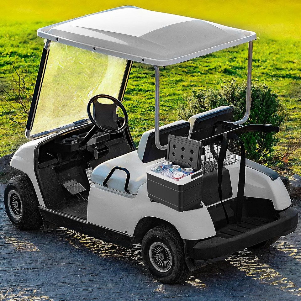 Universal Golf Cart Ice Cooler with Mounting Bracket for Yamaha Club ...