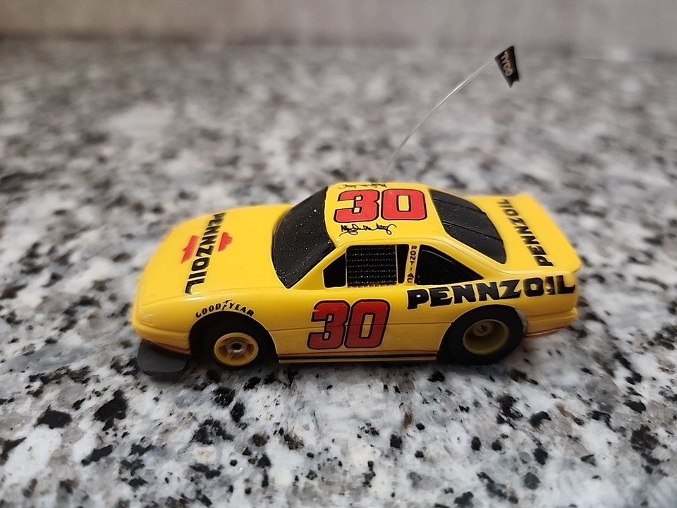 Tyco HO TCR Slotless Slot Car #30 yellow chevy Lumina, NEW OLD STOCK | eBay