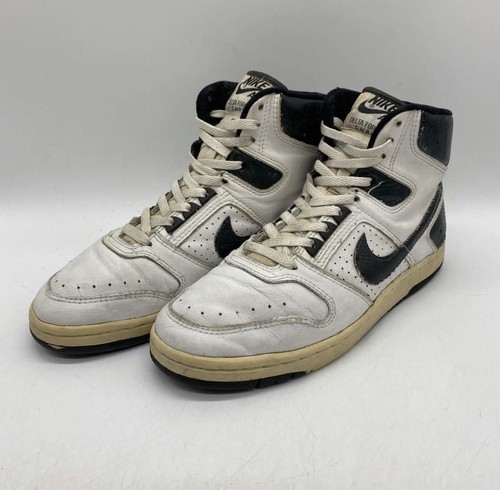 NIKE DELTA FORCE AC SNAKE WHITE x METALLIC NAVY US10.5 1987 Vintage ...
