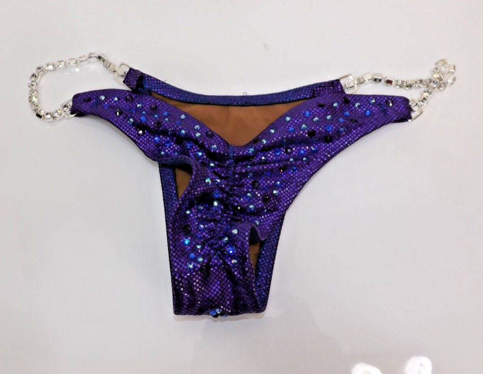 Toxic Angelz 💗Purple Bikini Toxic Ultimate with Swarovski Crystals*NEW ...
