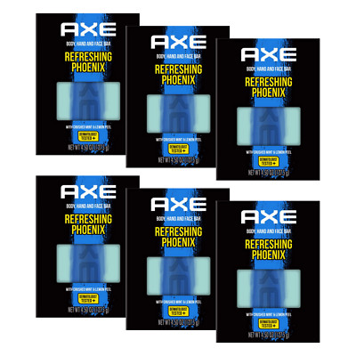 Axe Hand and Face Soap Bar Refreshing Phoenix,6-Pack of 4.5 Oz Ea | eBay