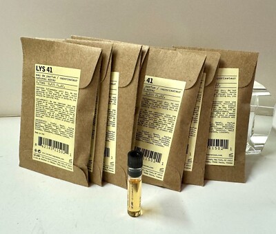 lot5 x Le Labo Lys 41 Eau de Parfum EDP Sample Vial .025oz, in bag ...