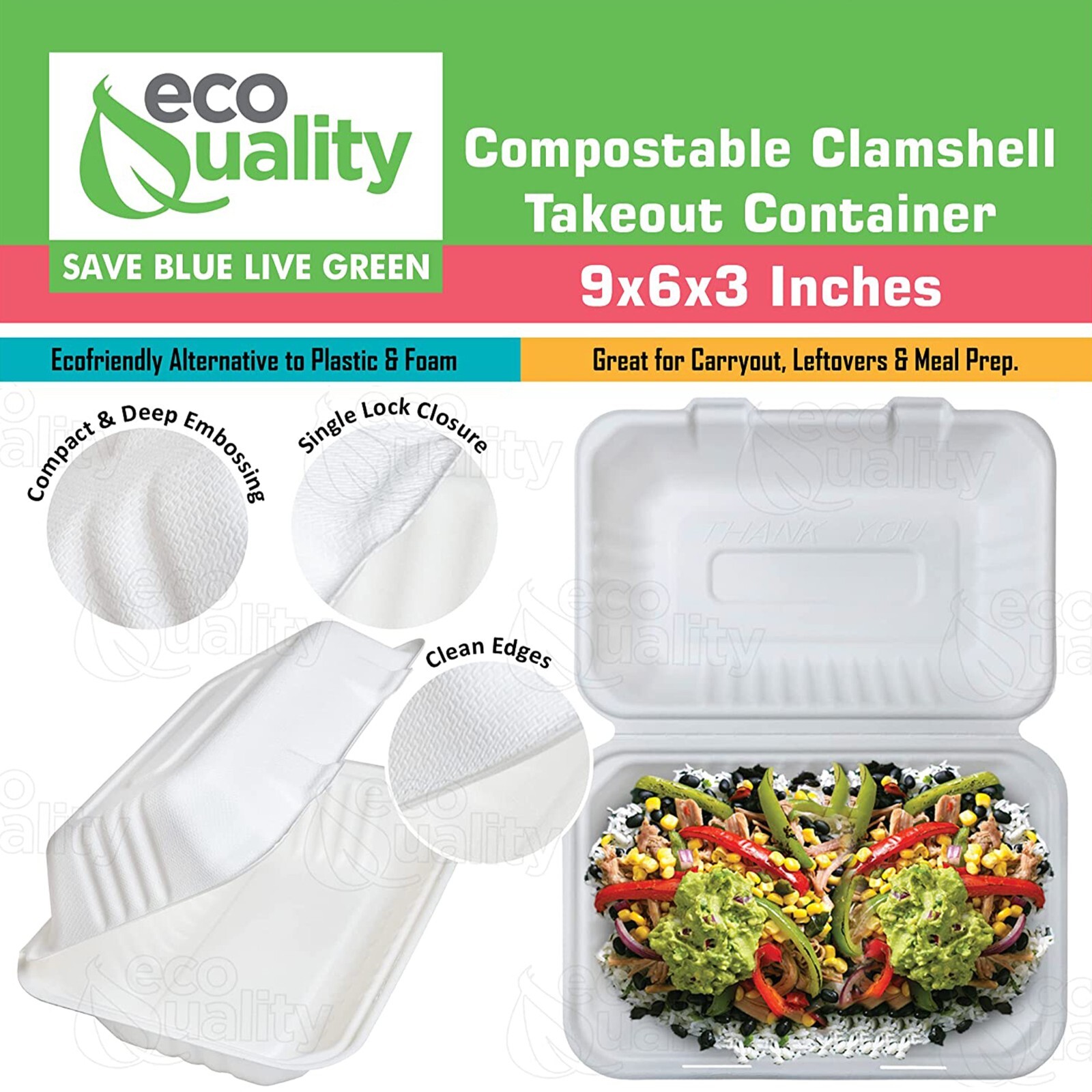 Plastic Clam Shells For Food
