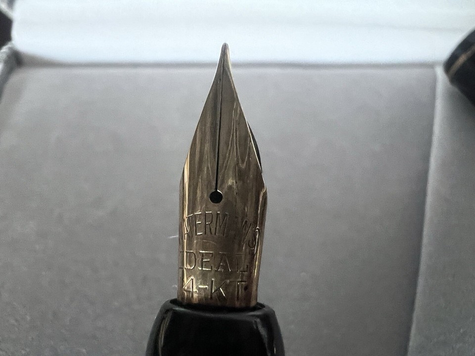 Waterman's Ideal 402 Fountain Pen Gold Antique Writes | eBay