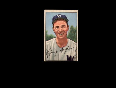 1952 Bowman 246 Jerry Snyder RC VG #D673219 | eBay