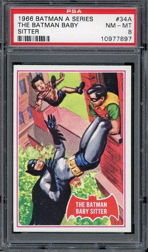 1966 Batman A Series #34A The Batman Baby Sitter PSA 8 | eBay