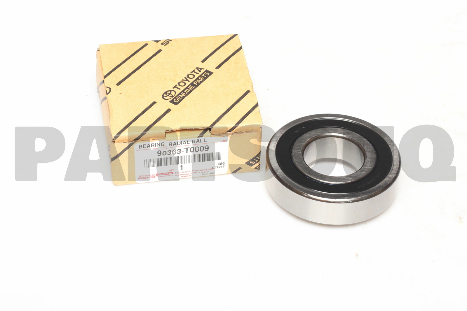 90363T0009 Genuine Toyota BEARING (FOR REAR AXLE SHAFT), RH/LH 90363 ...
