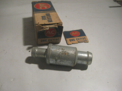 1963-1967 AMC RAMBLER V8 PCV VALVE GM 6422389 AC CV719C NOS | eBay