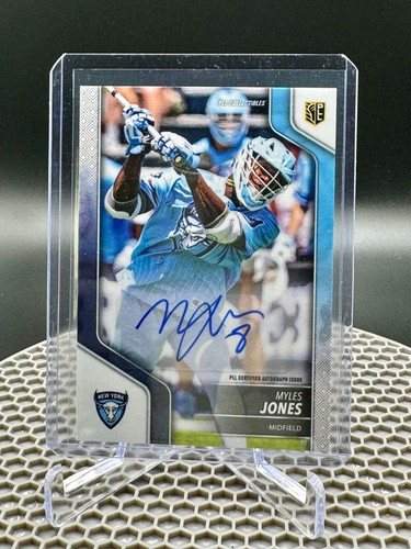 2024 Premier Lacrosse League PLL Myles Jones Autograph #53 | eBay