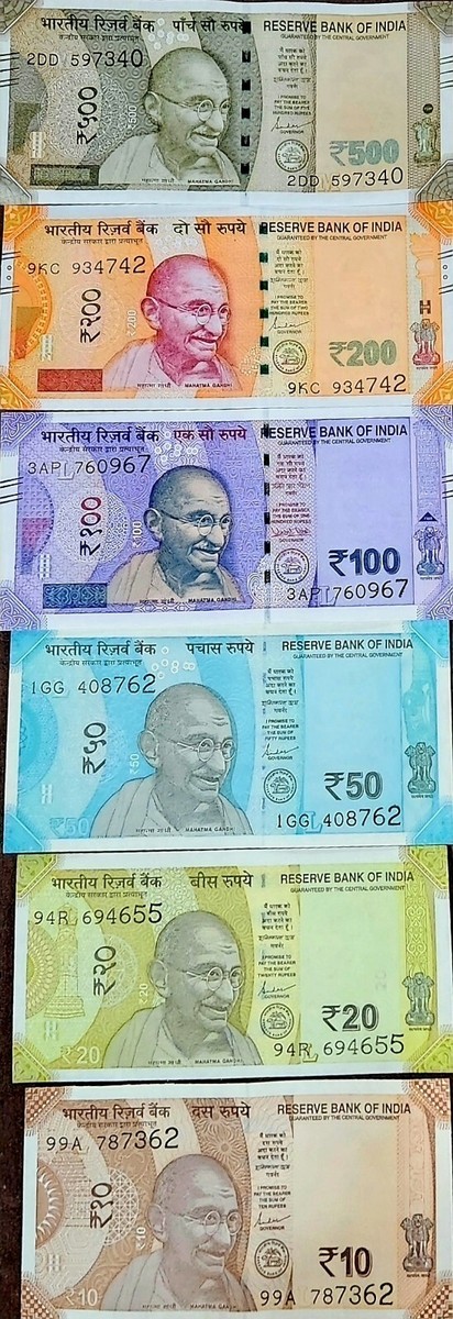 Indian Rupee Note New Indian Currency Of 10 Rupee Note | Dinodia Photo