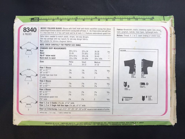 8340 Simplicity Child's Jumper Uncut Sewing Pattern Size 3-8 for sale ...