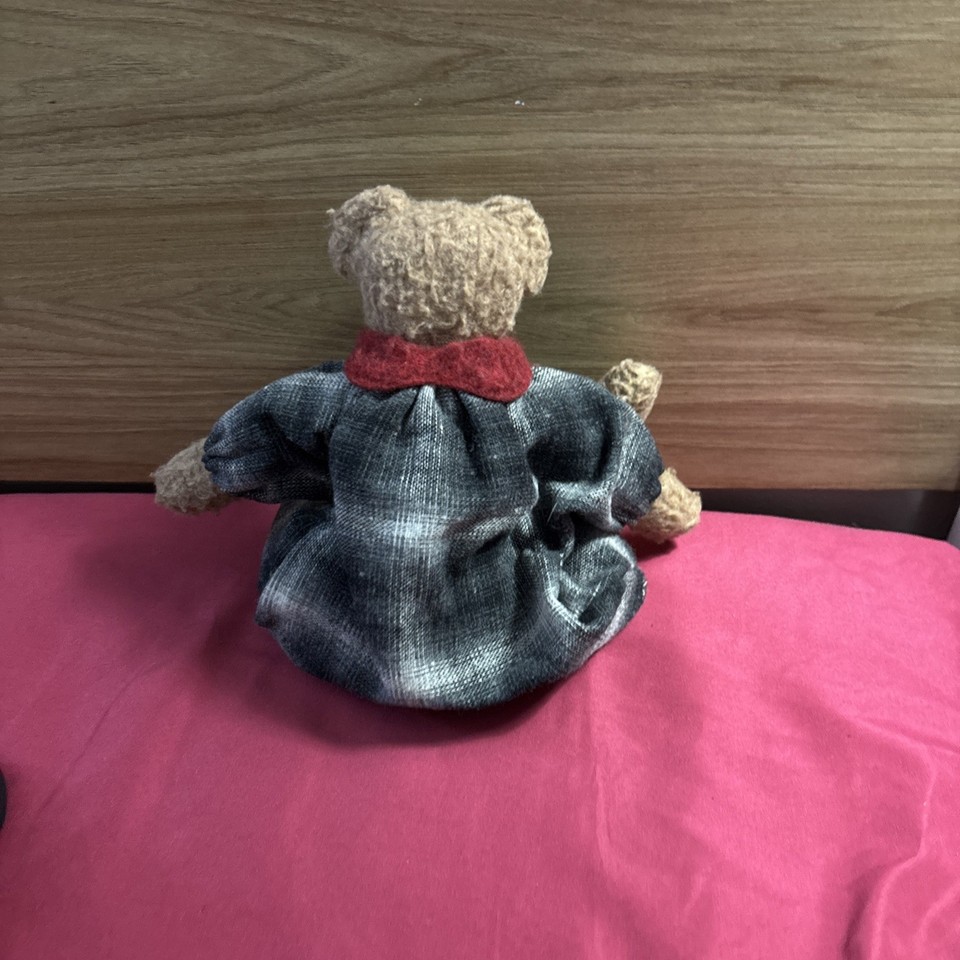 Handmade Artist Teddy Bear Signed J. Jacafone 1997 Vintage Plush ...