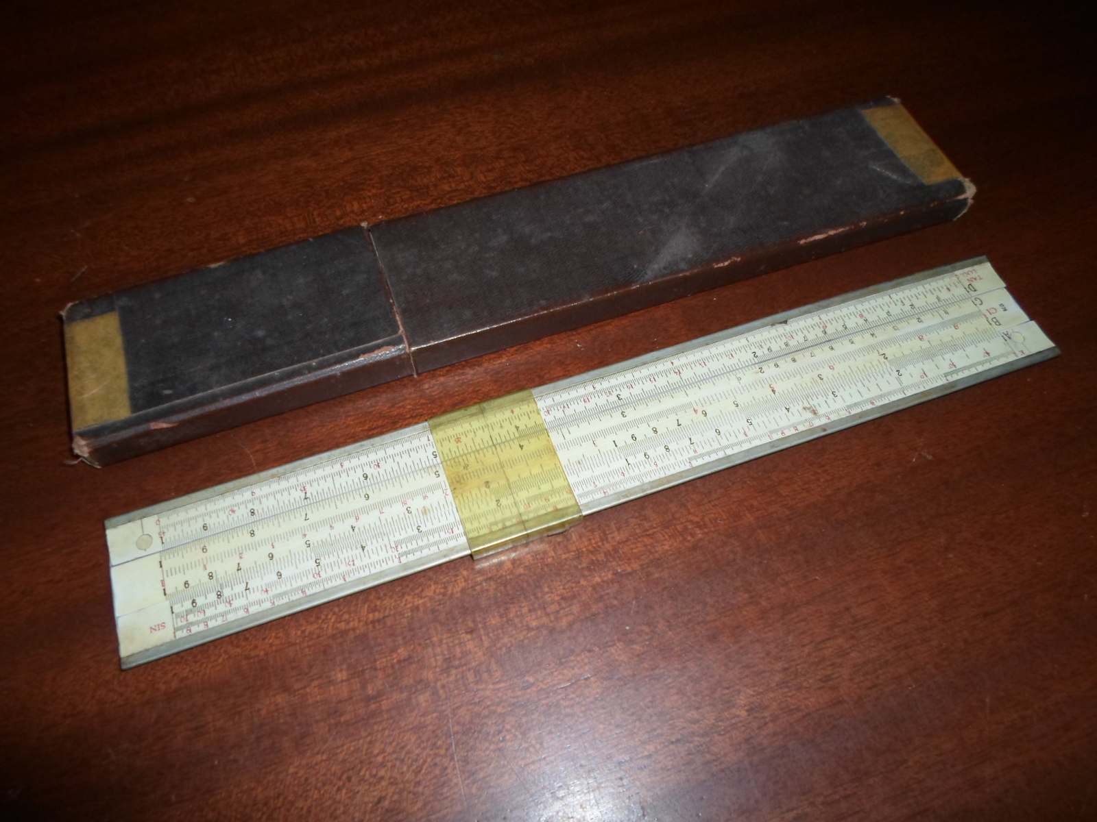 Vintage RICHARDSON - Model 1776 - metal SLIDE RULE - w box | eBay