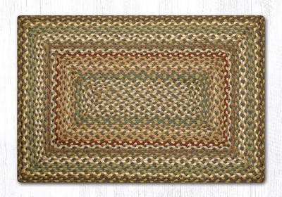 Earth Rugs RC-51 Fir Tonal Oblong Braided Rug 20" x 30" | eBay