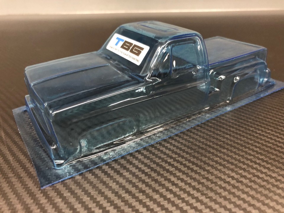 1/24 1977 CHEVY SIDE STEP PICK UP TRUCK CLEAR BODY LEXAN VINTAGE RC ...