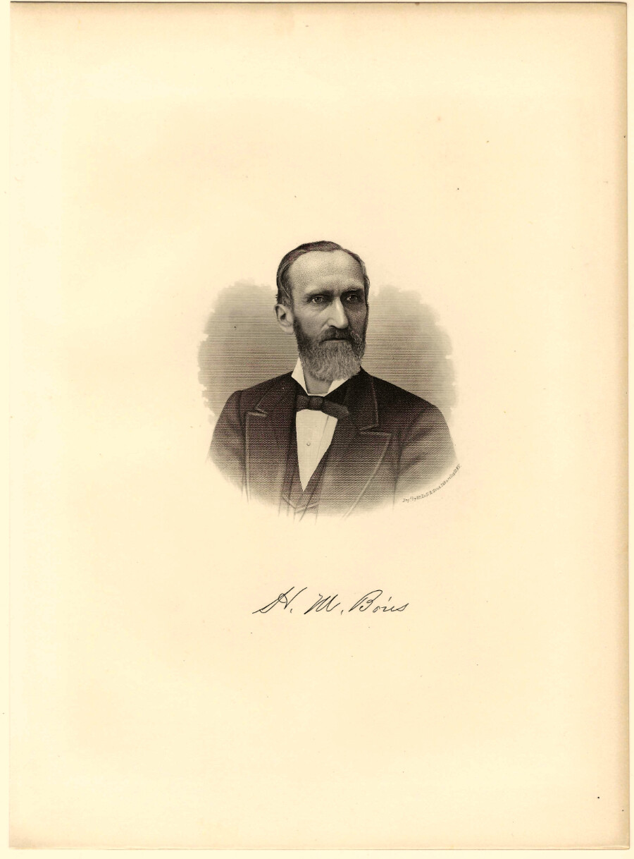HENRY MORRIS BOIES, Michigan State Senator/Chicago IL Merchant ...
